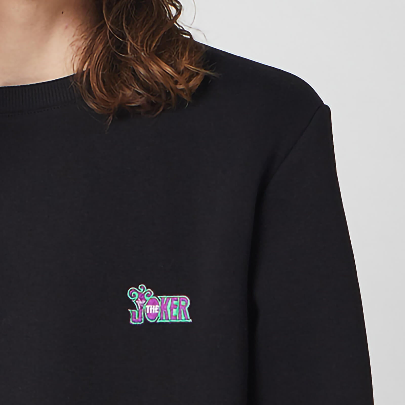 DC The Joker Unisex Embroidered Sweatshirt - Navy - S | Zavvi UK