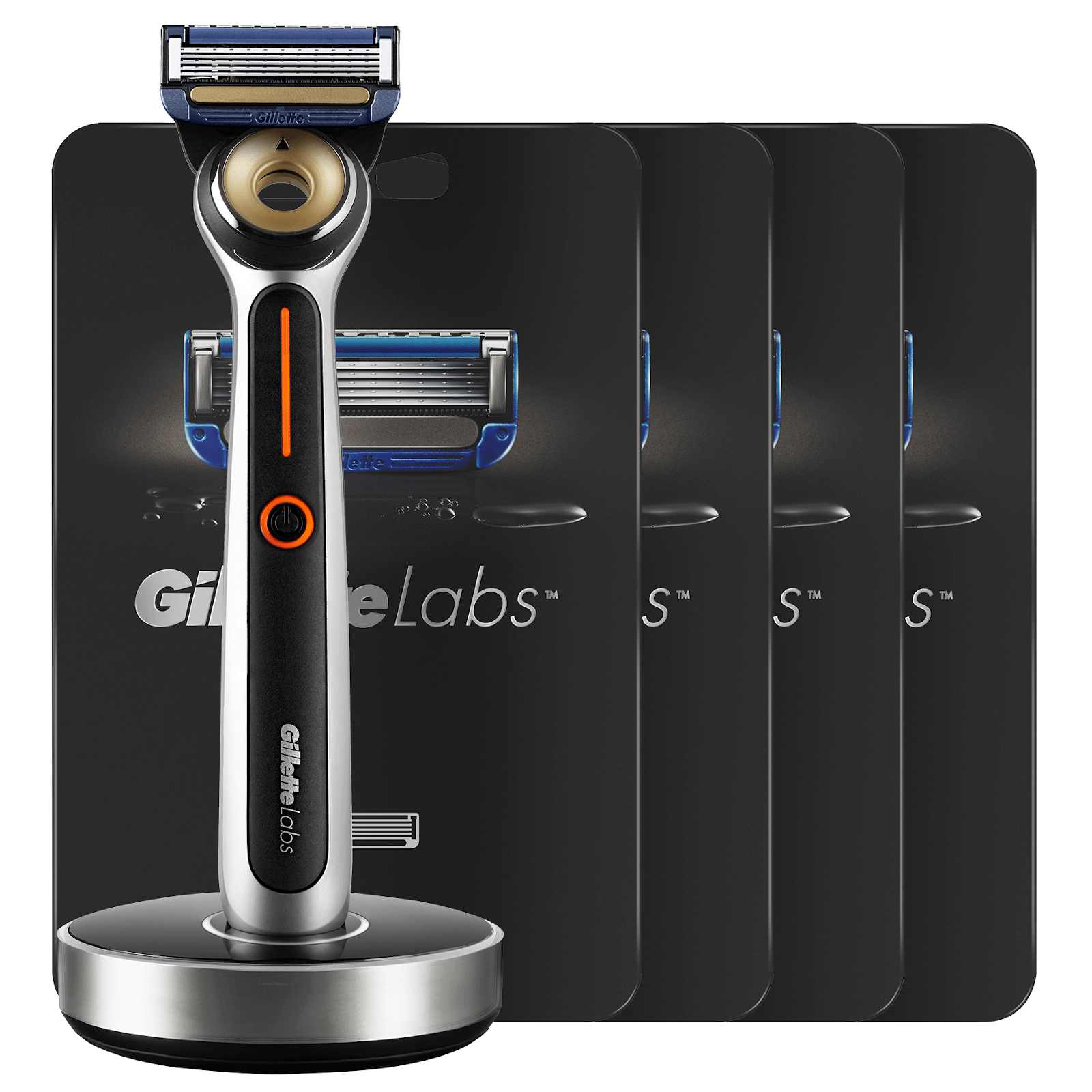 Gillette Labs Heated Razor Starter Kit and 32 Blades