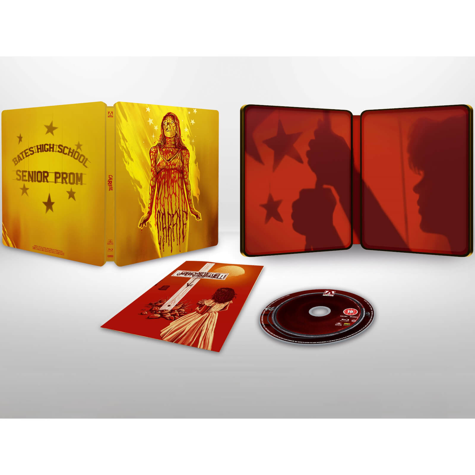 Carrie Limited Edition SteelBook Blu-ray | Arrow Films UK