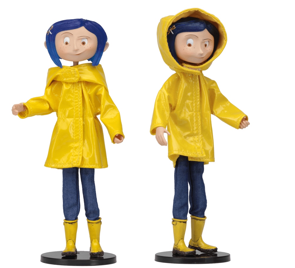 NECA Coraline - Bendy Fashion Doll - Rain Coat