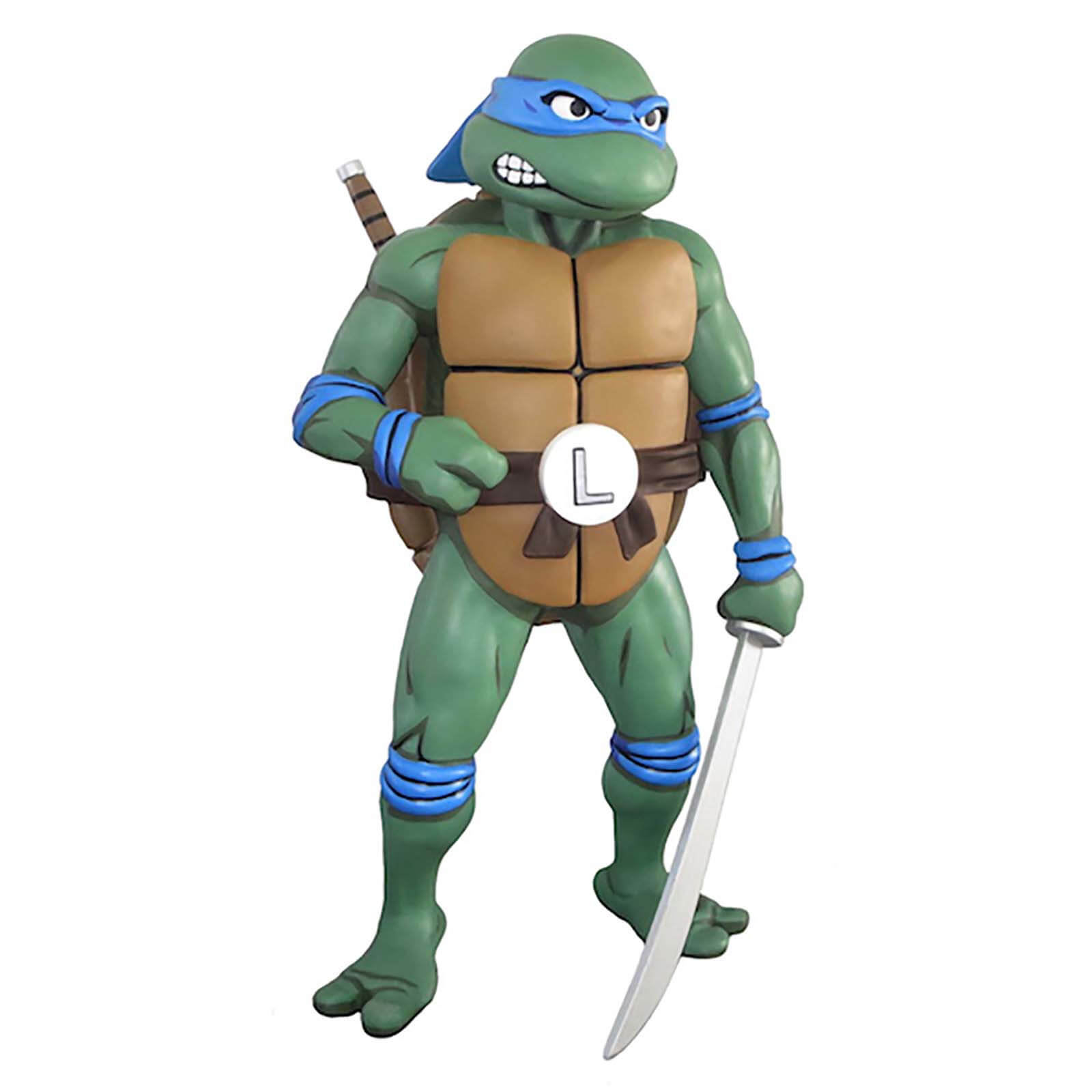 NECA TMNT (Classic) - Foam Figure Prop Replica - Leonardo | Zavvi UK