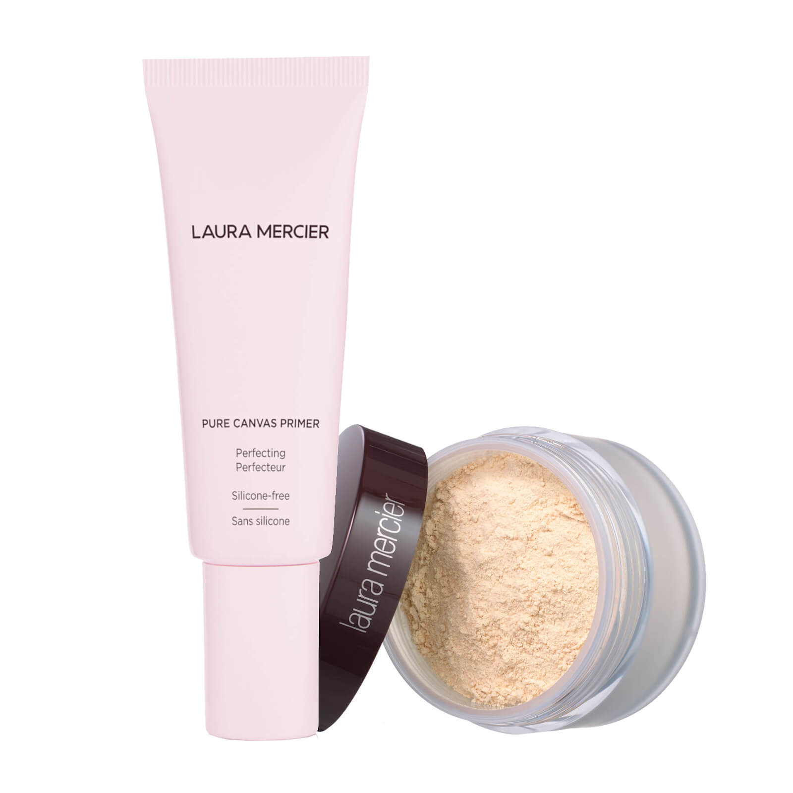 Laura Mercier Pure Canvas Primer Perfecting & Translucent Loose Setting ...