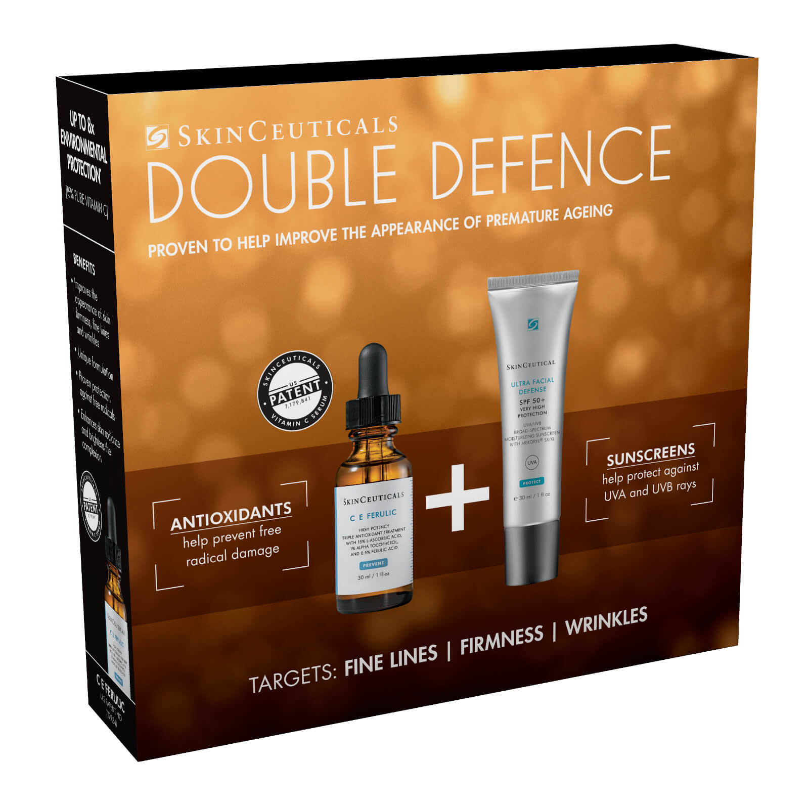SkinCeuticals Double Defence Kit C E Ferulic and Ultra Facial Defense ...