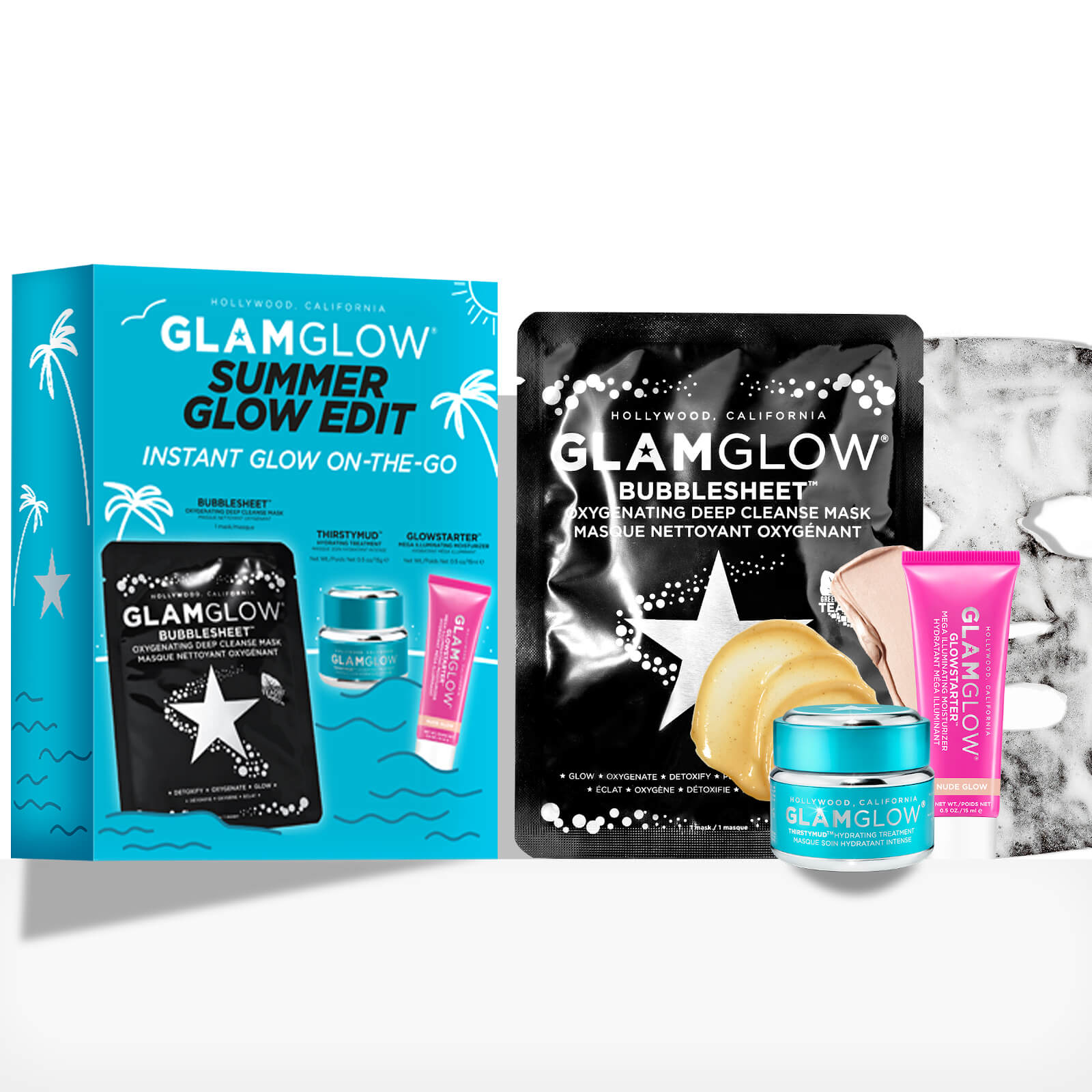 GLAMGLOW Summer Glow Edit Kit (Worth 40€) | LOOKFANTASTIC