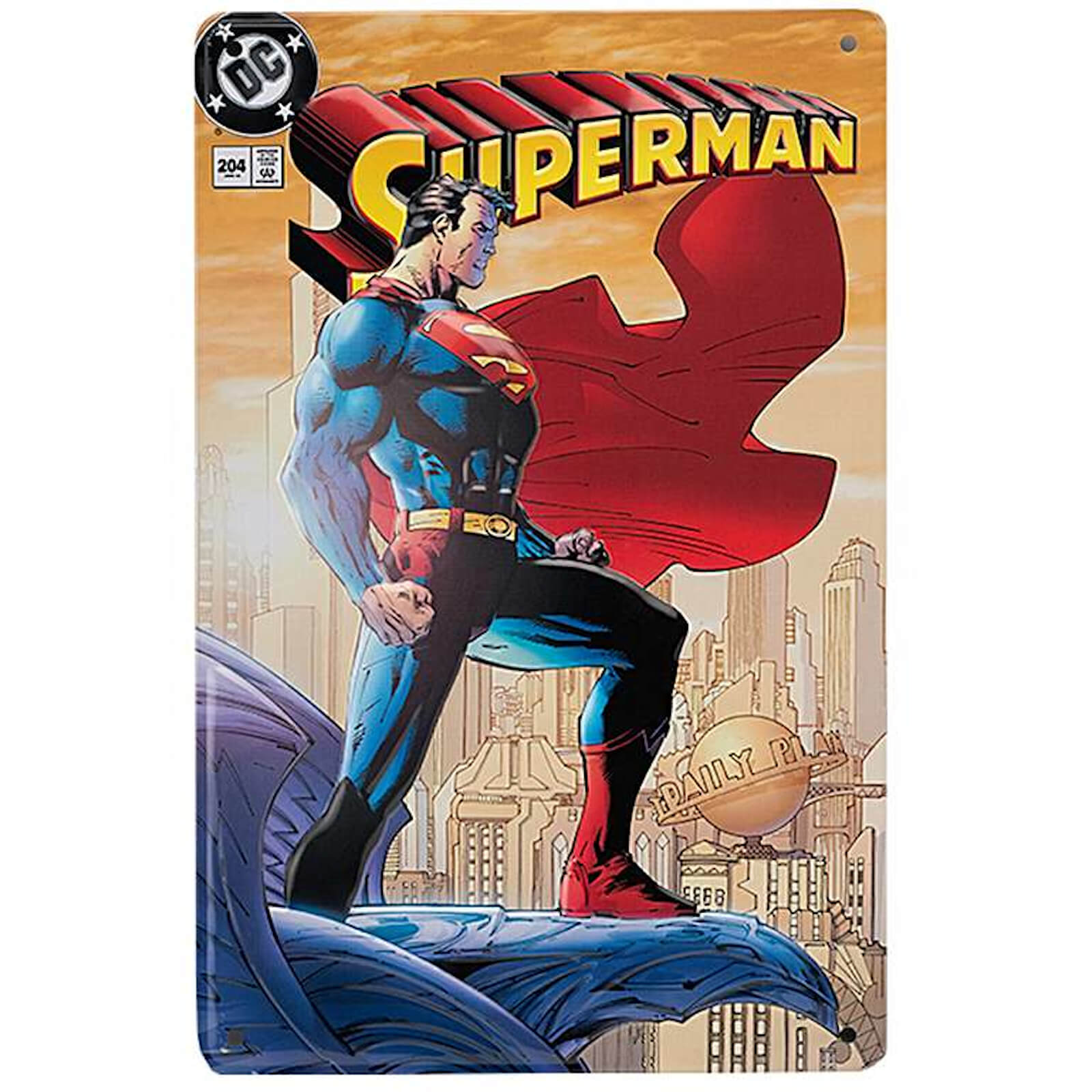 DC Comics Superman #204 Tin Plate Poster | Zavvi UK