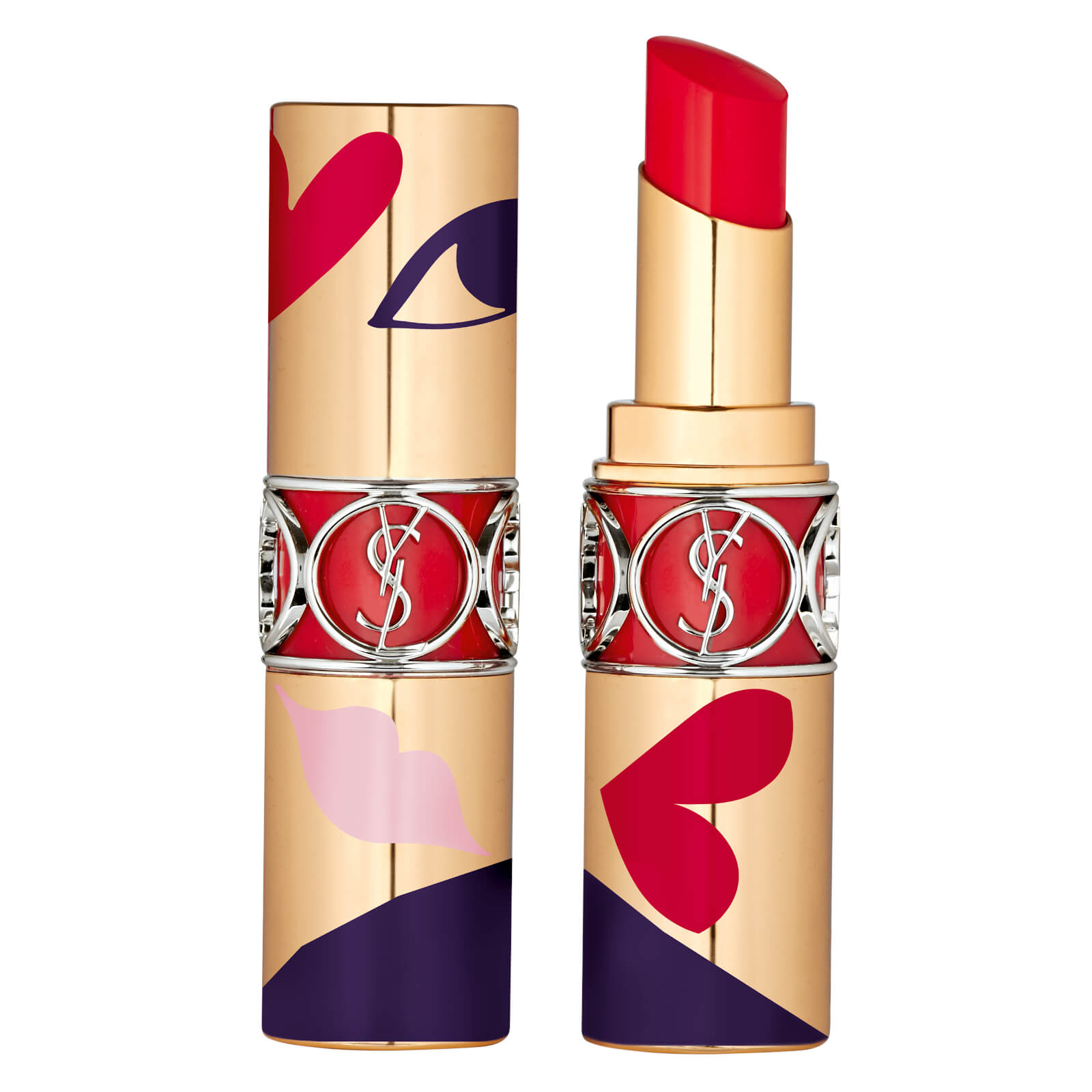 Yves Saint Laurent Rouge Volupte Shine I Love You So Pop Limited ...