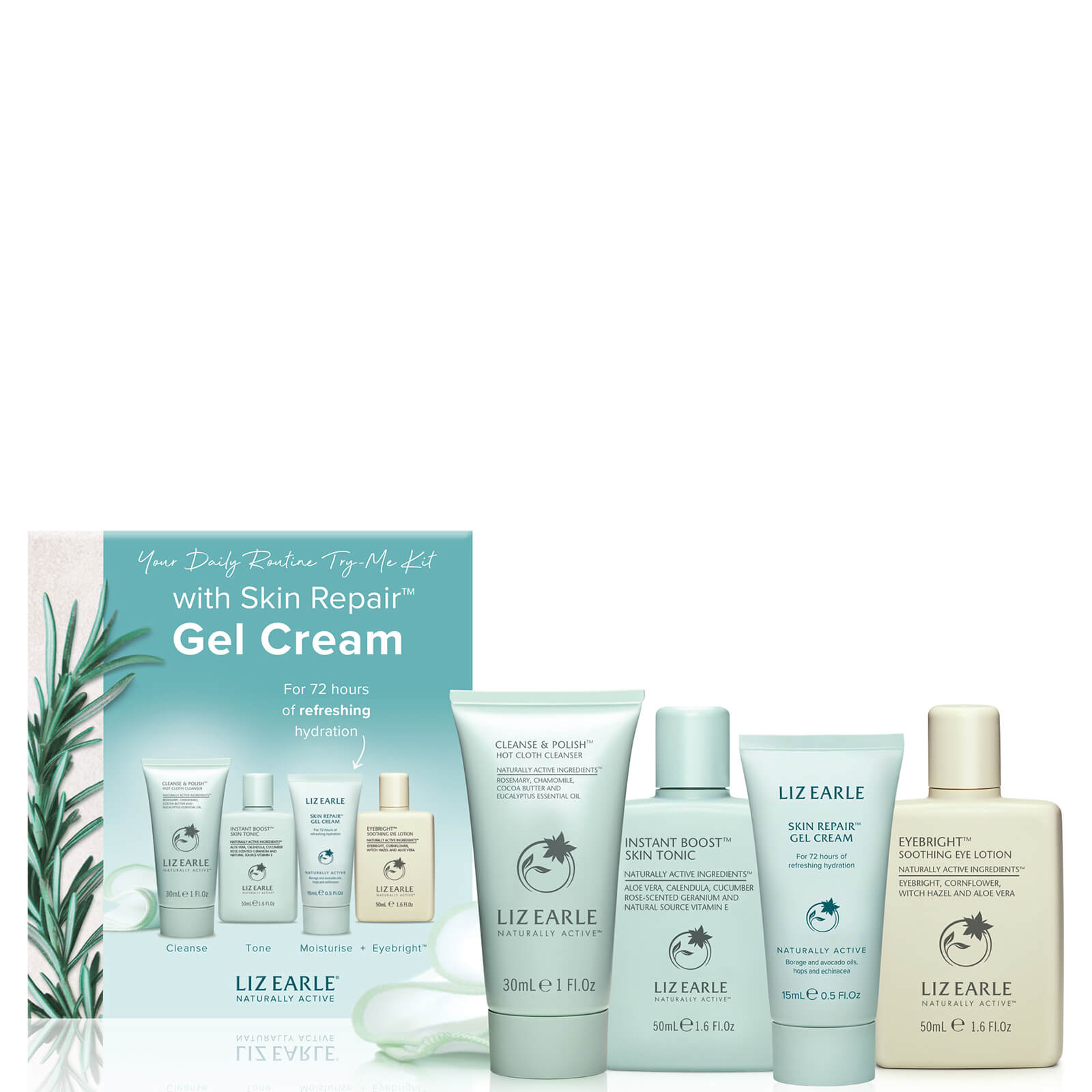 Liz Earle Essentials Try-Me Kit - Gel | LOOKFANTASTIC