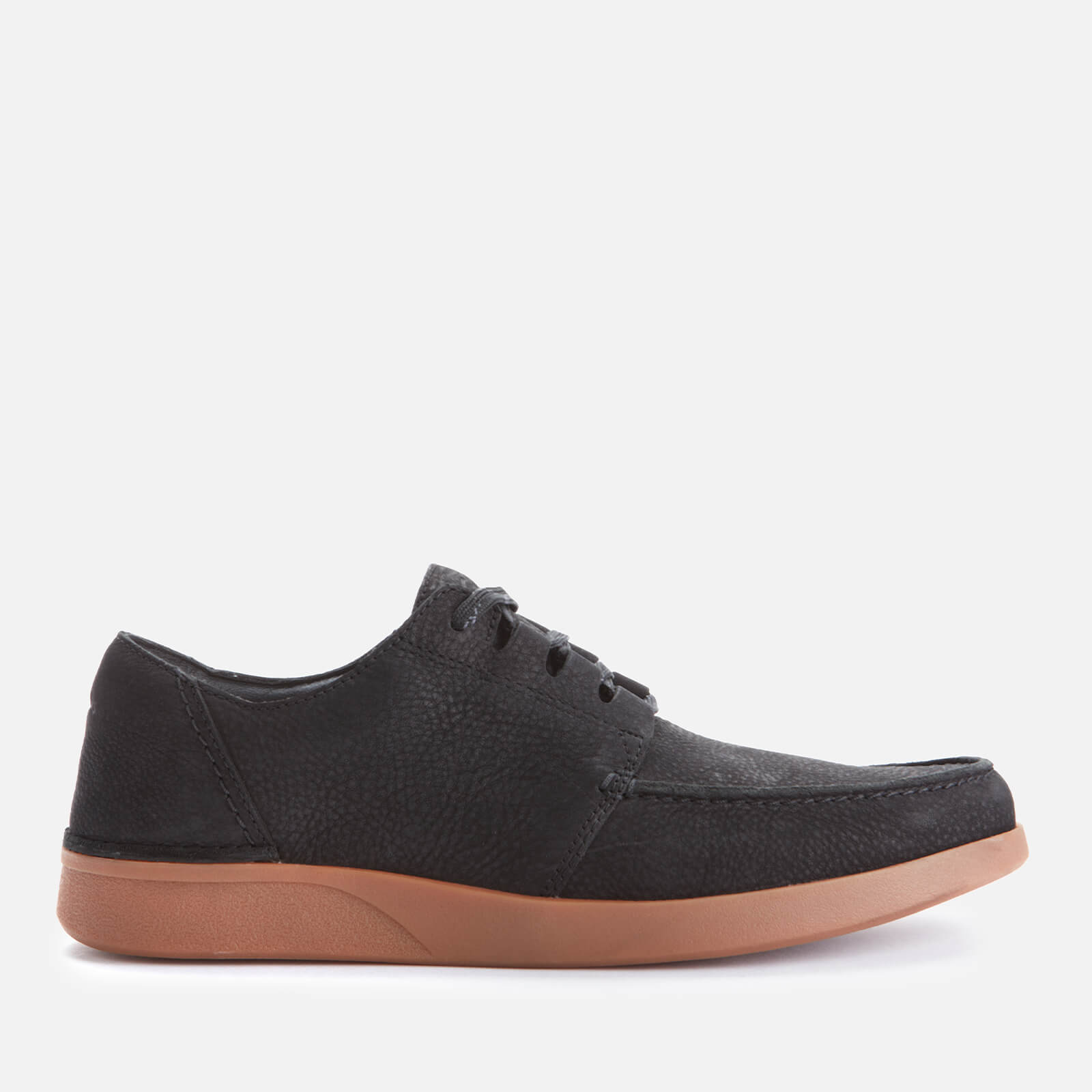 Clarks Men's Oakland Walk Nubuck Shoes - Black Combi - UK 7 | Allsole