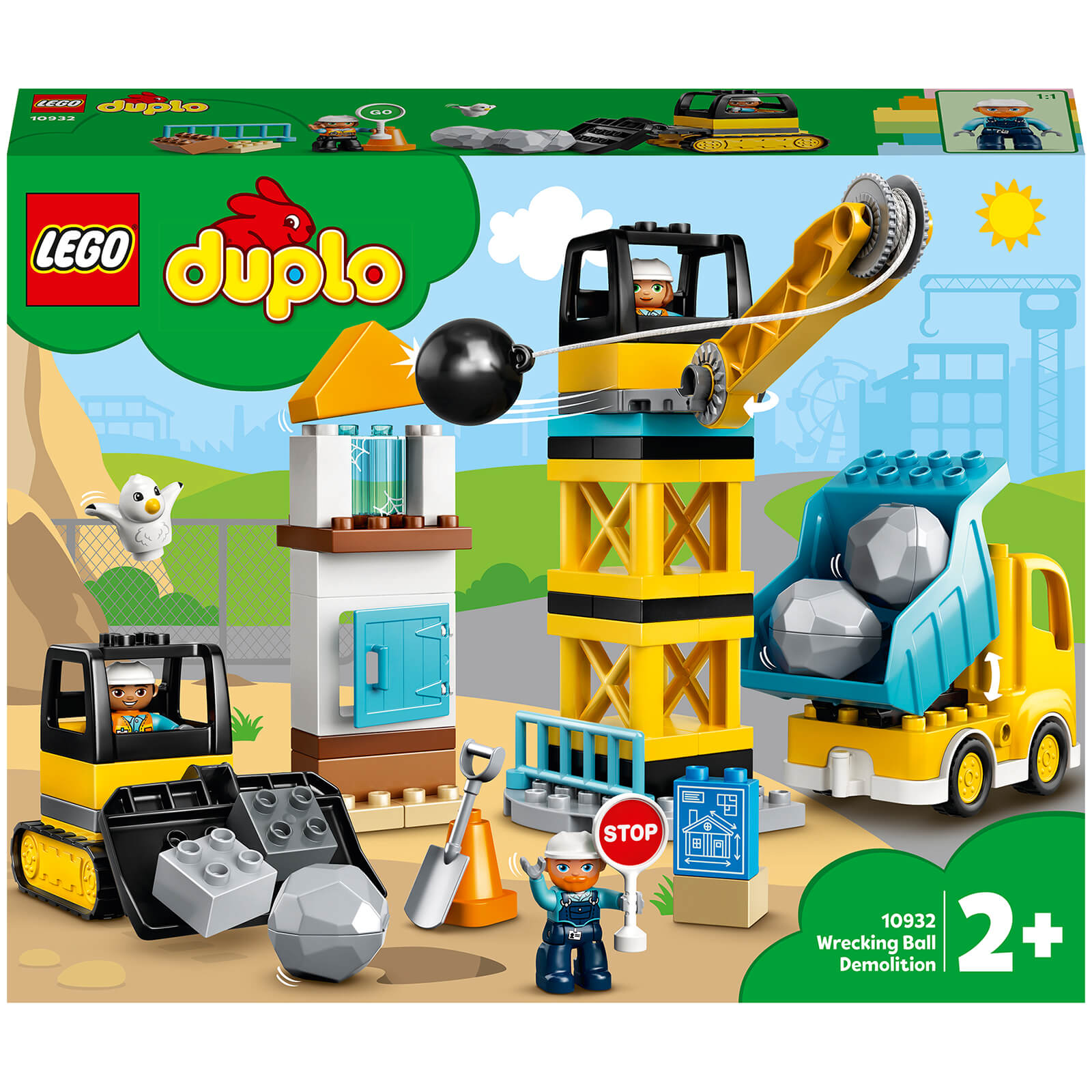 LEGO DUPLO Wrecking Ball Demolition Construction Set (10932) | Zavvi UK