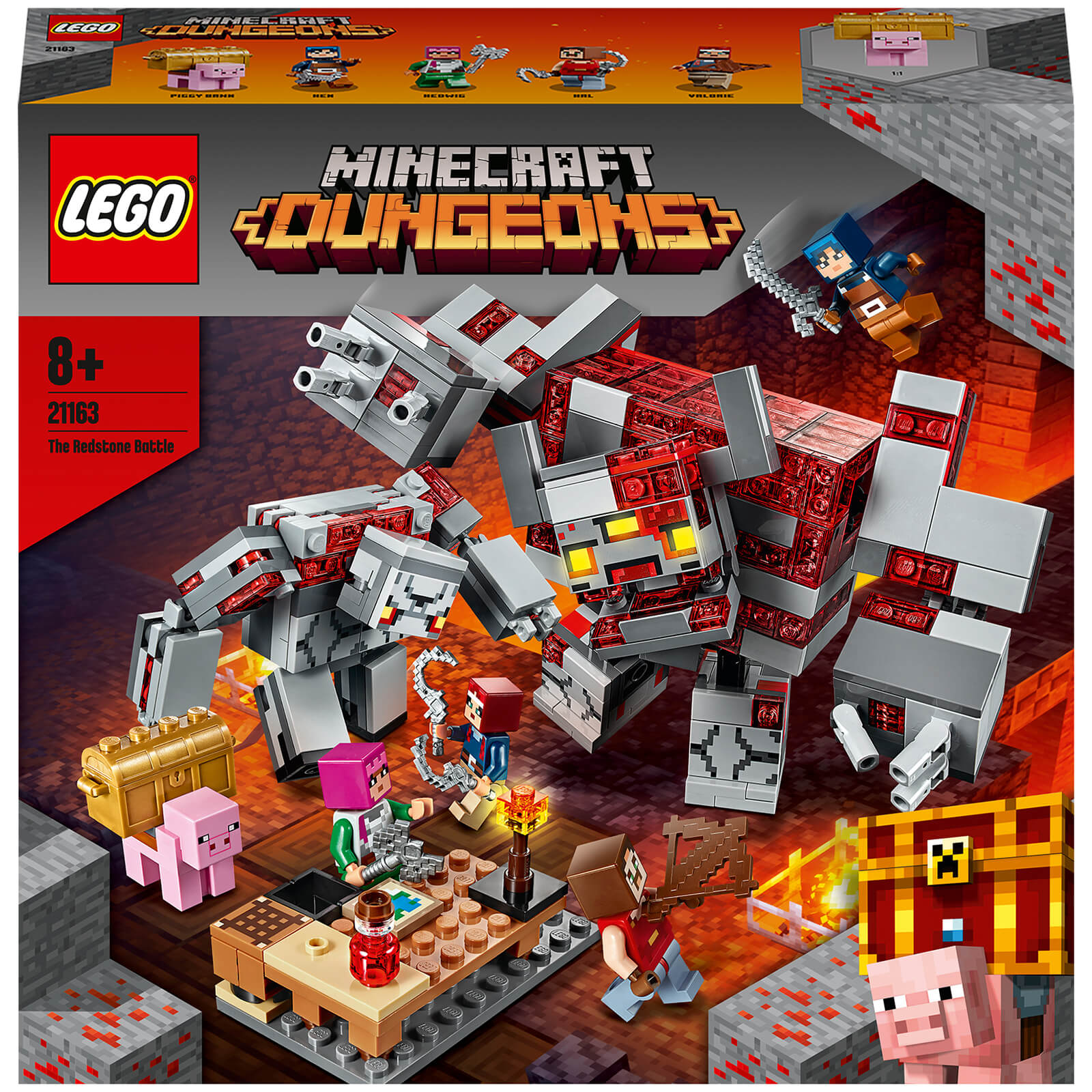 LEGO Minecraft: The Redstone Battle Building Set (21163) | Zavvi UK