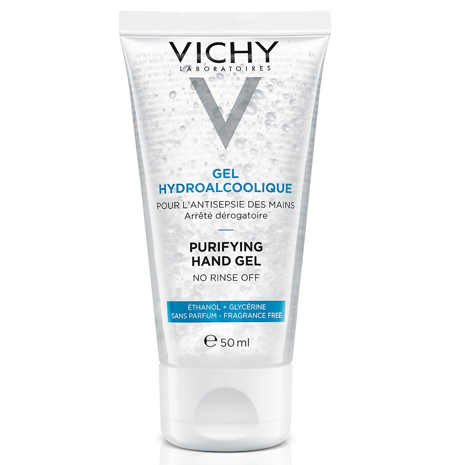 Vichy Hand Sanitiser Gel - 50ml | LOOKFANTASTIC