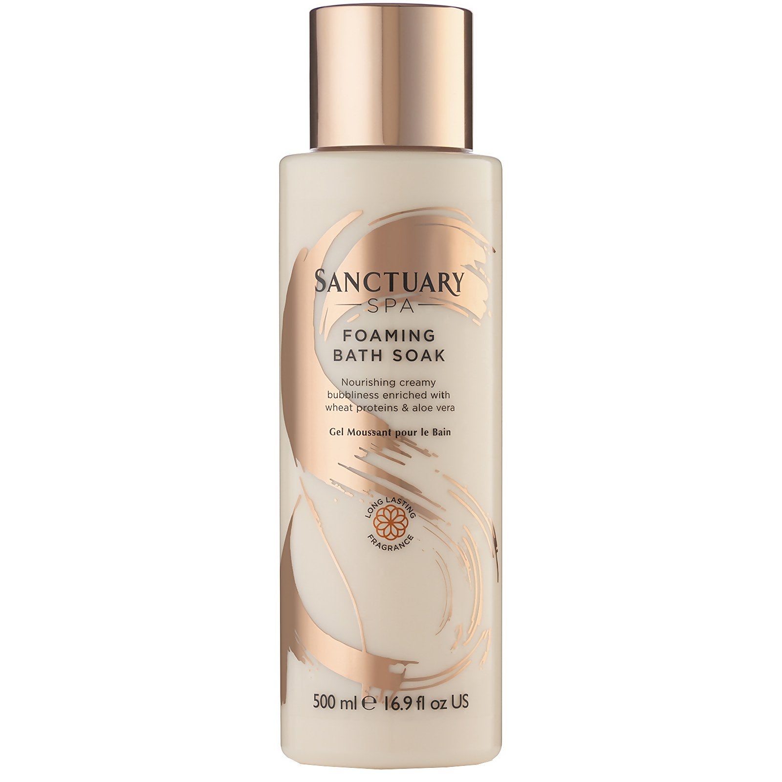 Sanctuary Spa Foaming Bath Soak 500ml | LOOKFANTASTIC
