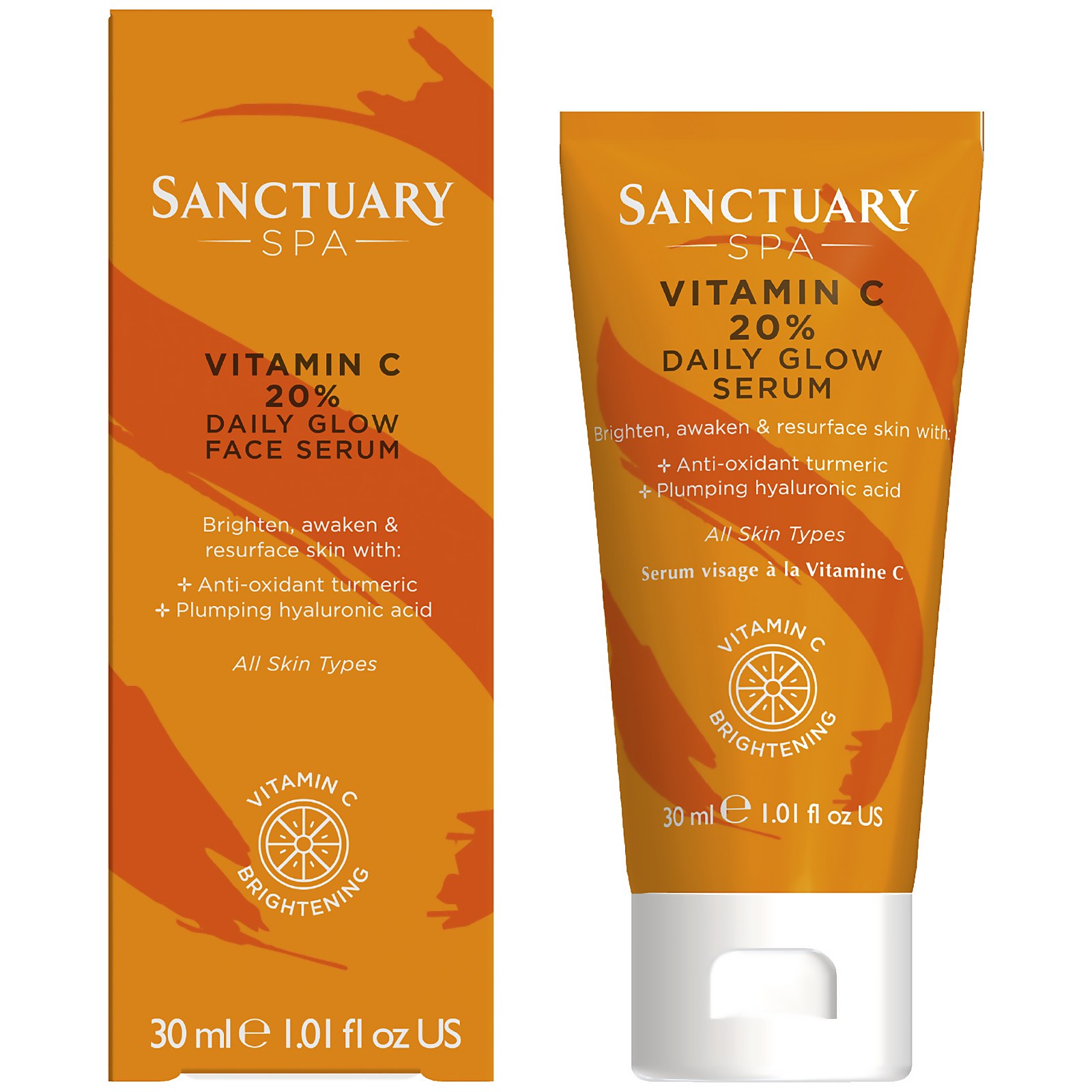 Sanctuary Spa Vitamin C 20% Daily Glow Serum 30ml | LOOKFANTASTIC