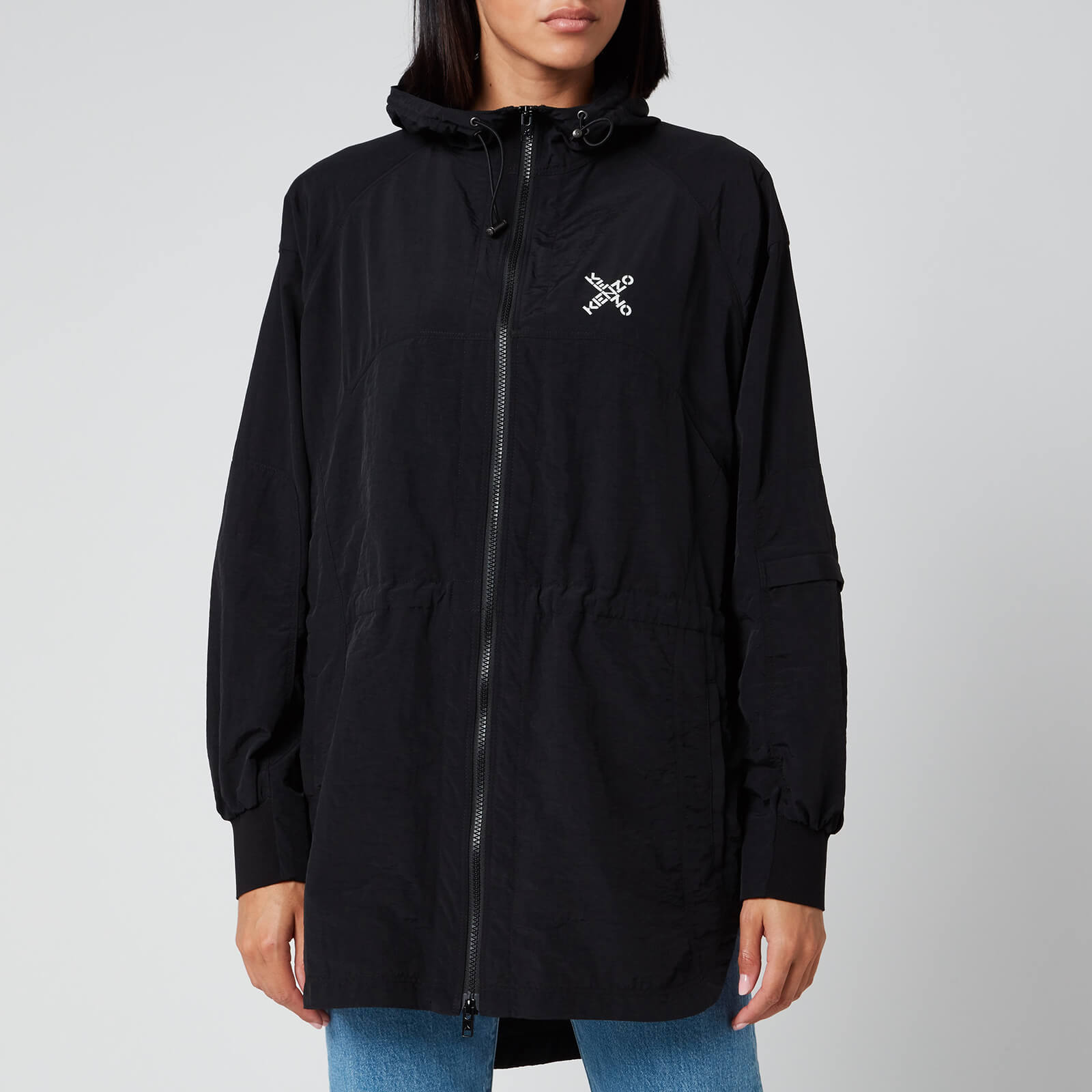 KENZO Women's Lightweight Parka - Black - XS | Coggles