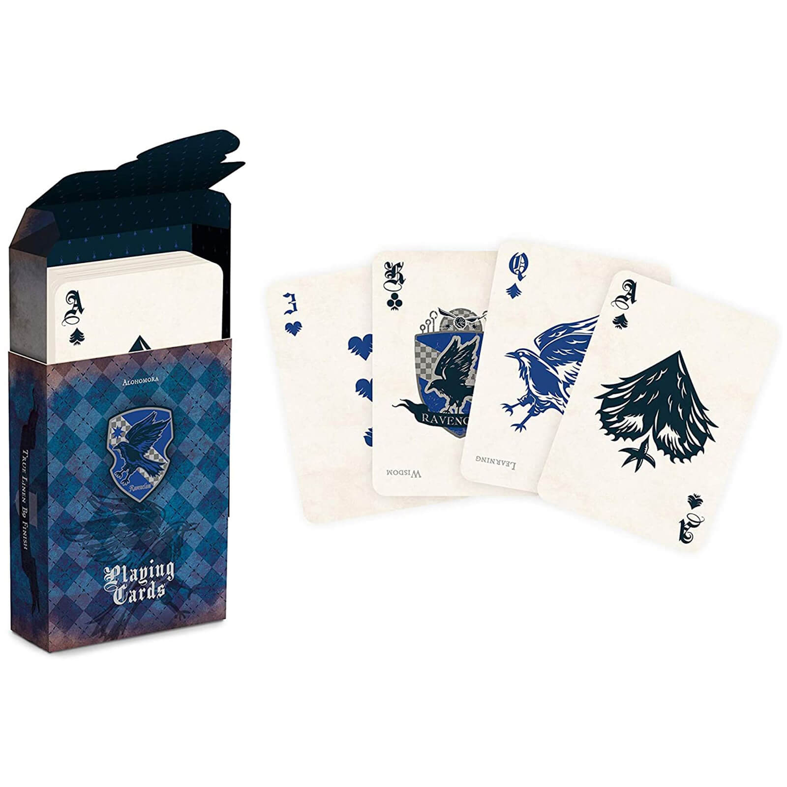 Harry Potter House Playing Cards - Ravenclaw | Zavvi UK