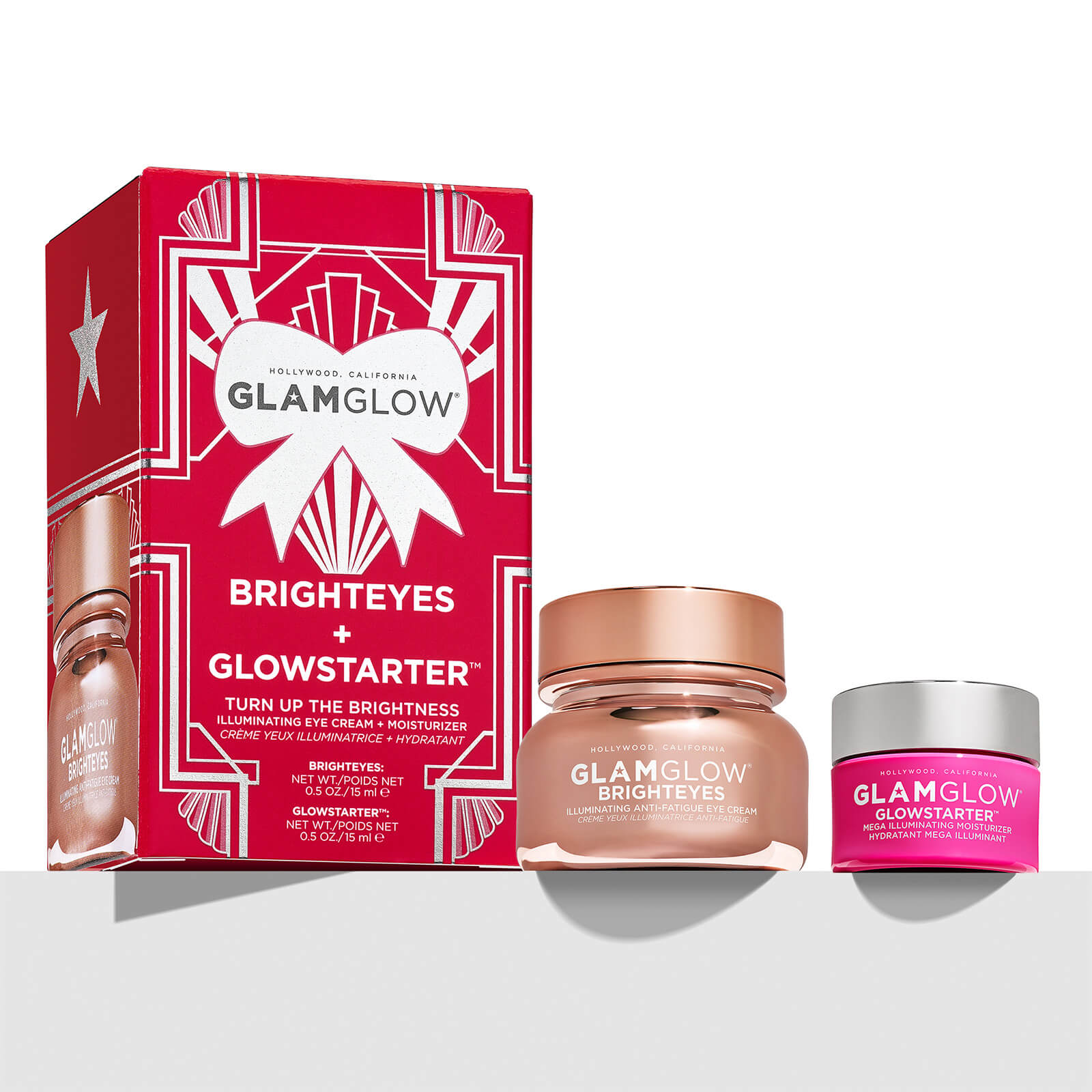 GLAMGLOW Turn Up the Brightness Set | LOOKFANTASTIC