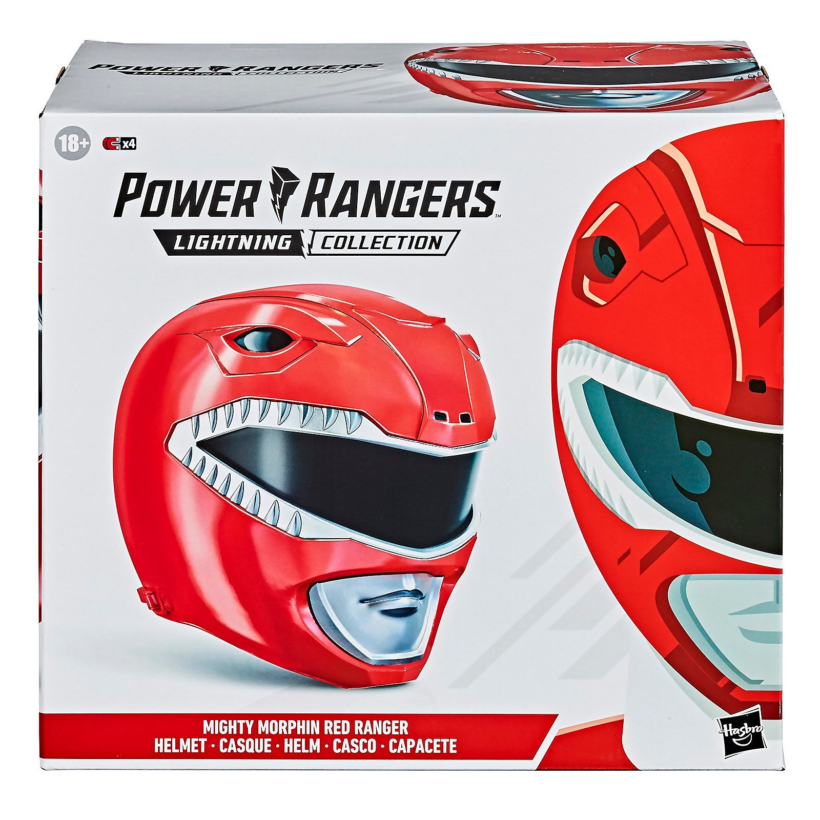 Hasbro Power Rangers Lightning Collection Mighty Morphin Red Ranger ...