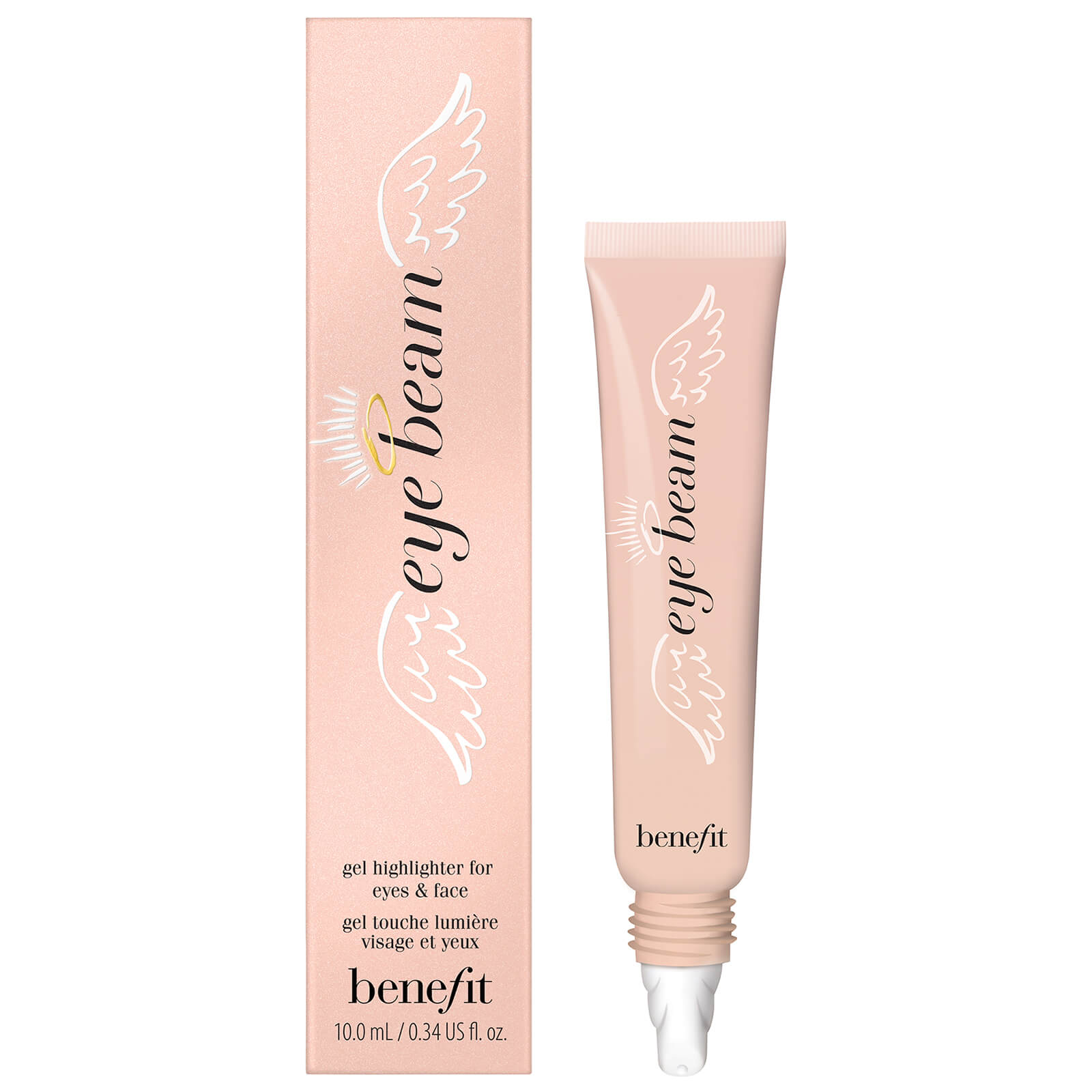 benefit Eye Beam Soft Golden-Peach Gel Eye and Face Highlighter 10ml ...
