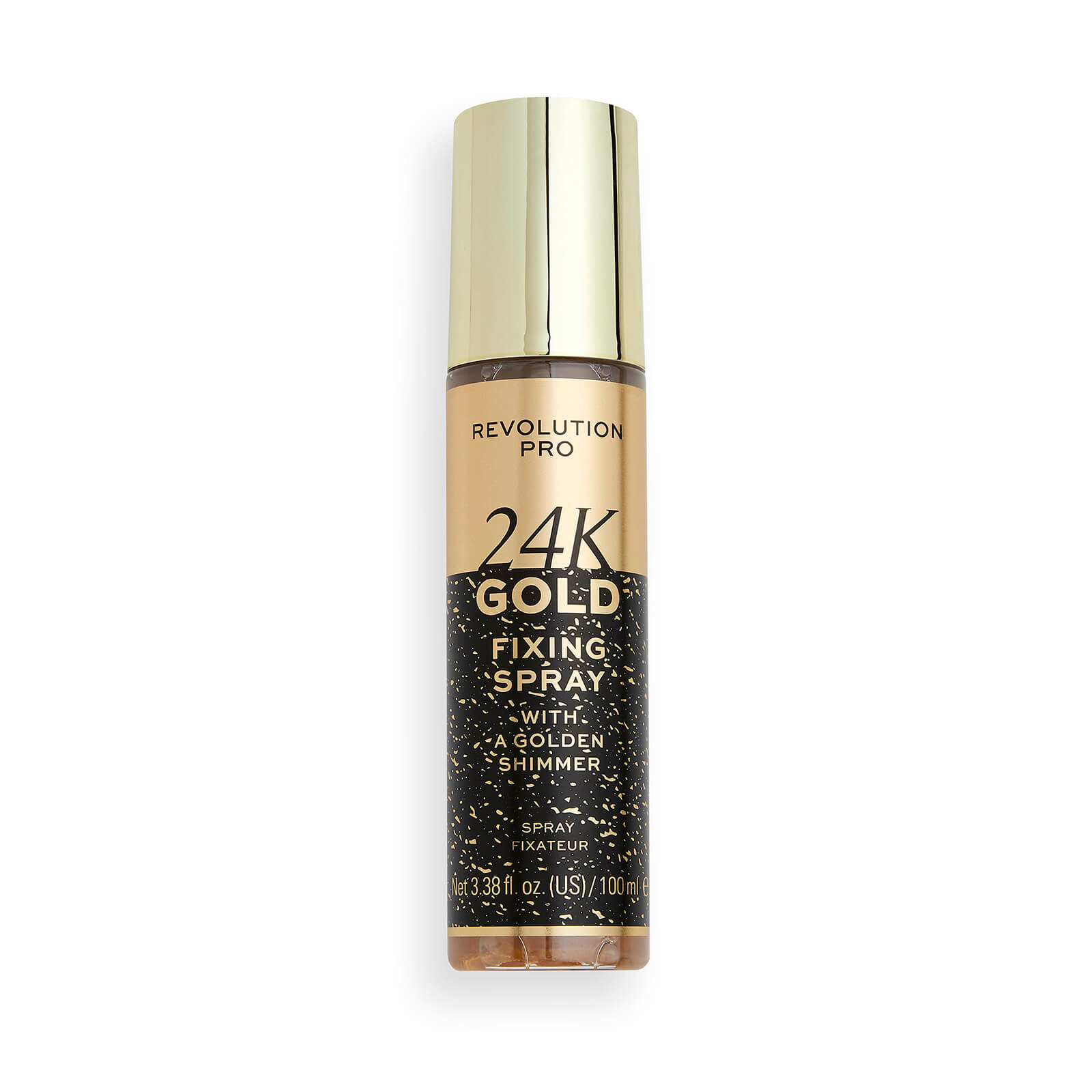 Revolution Pro 24K Gold Setting Spray 100ml | LOOKFANTASTIC