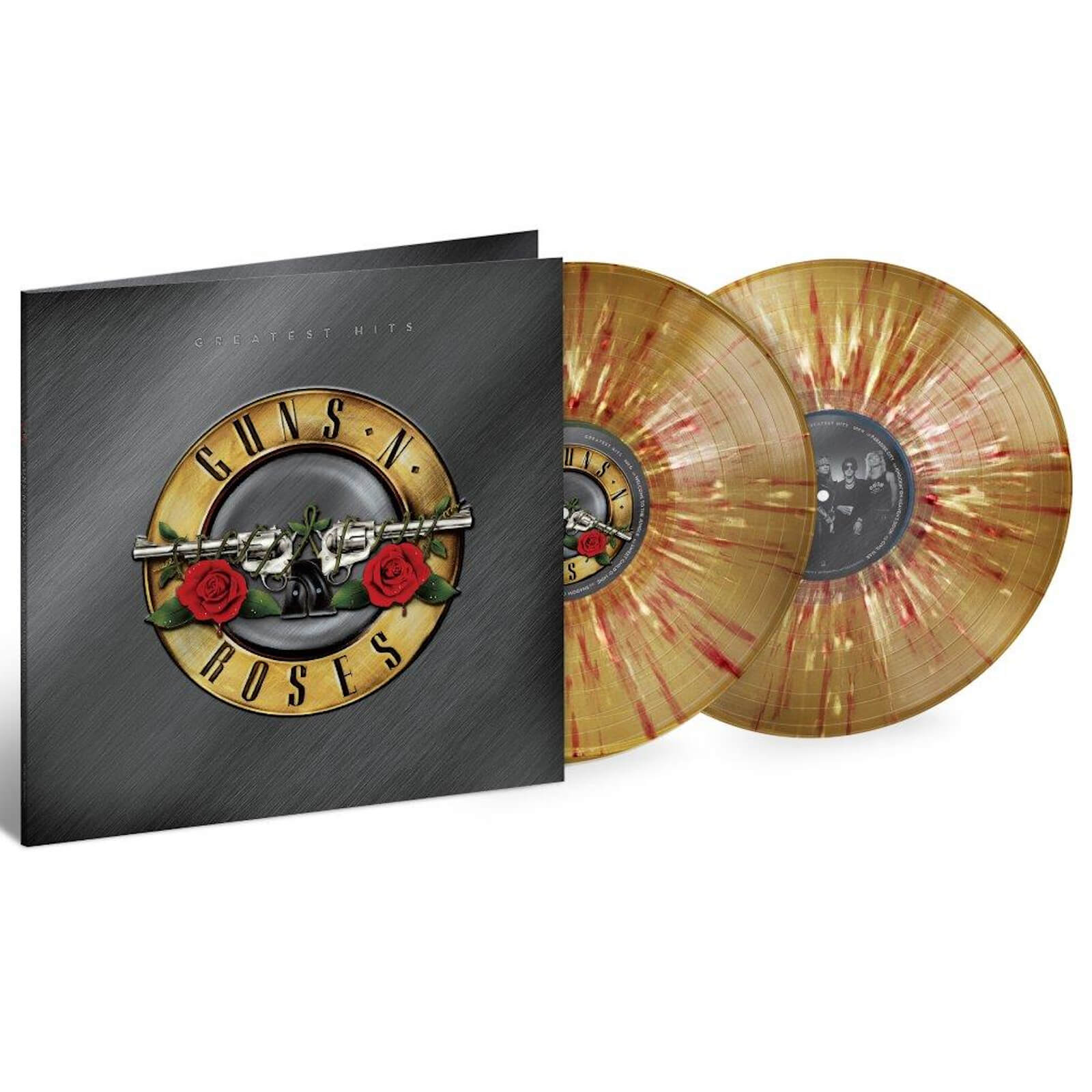 Guns N' Roses - Greatest Hits Limited Edition Colour Vinyl 2LP | Zavvi UK