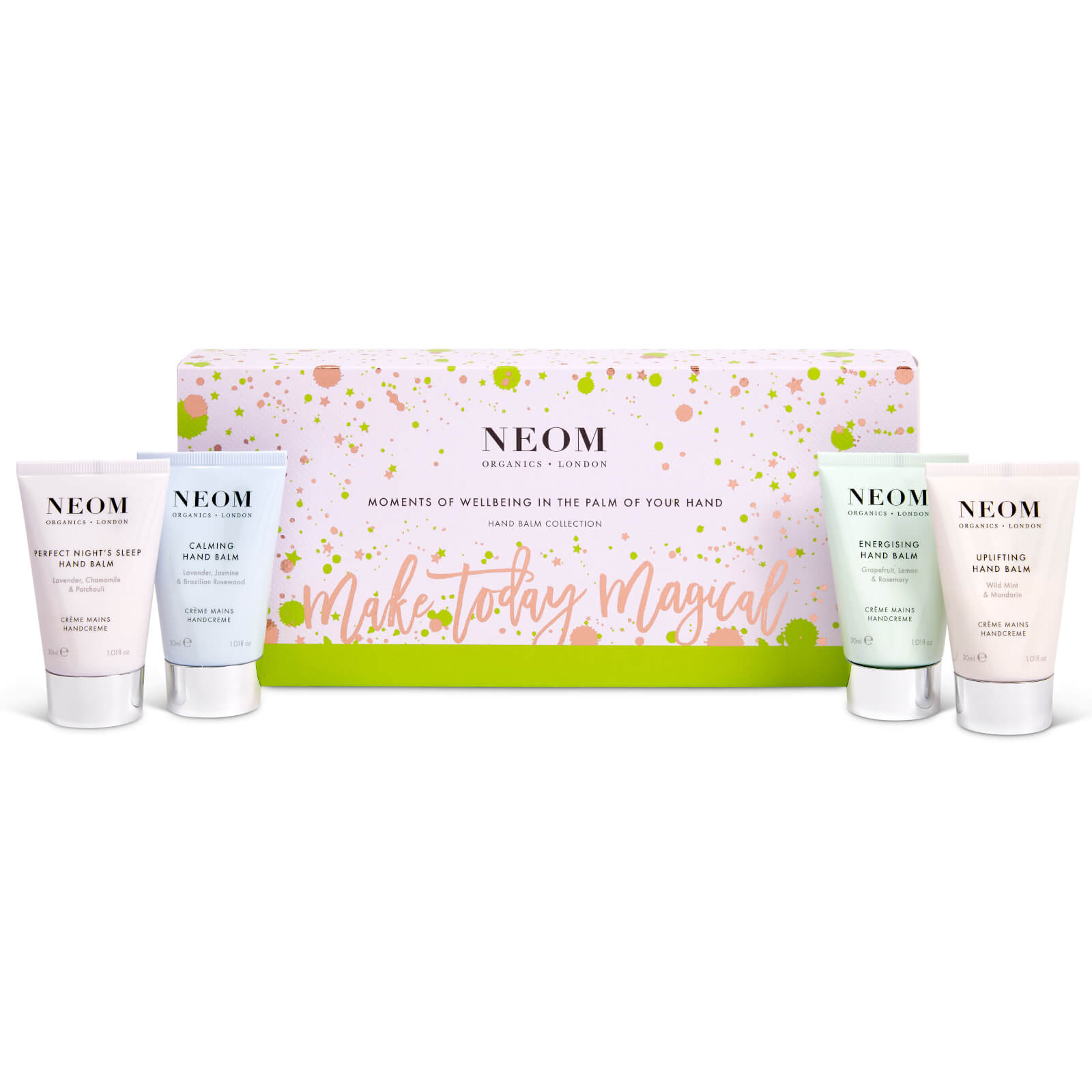NEOM Moments of Wellbeing in The Palm of Your Hand Set | LOOKFANTASTIC