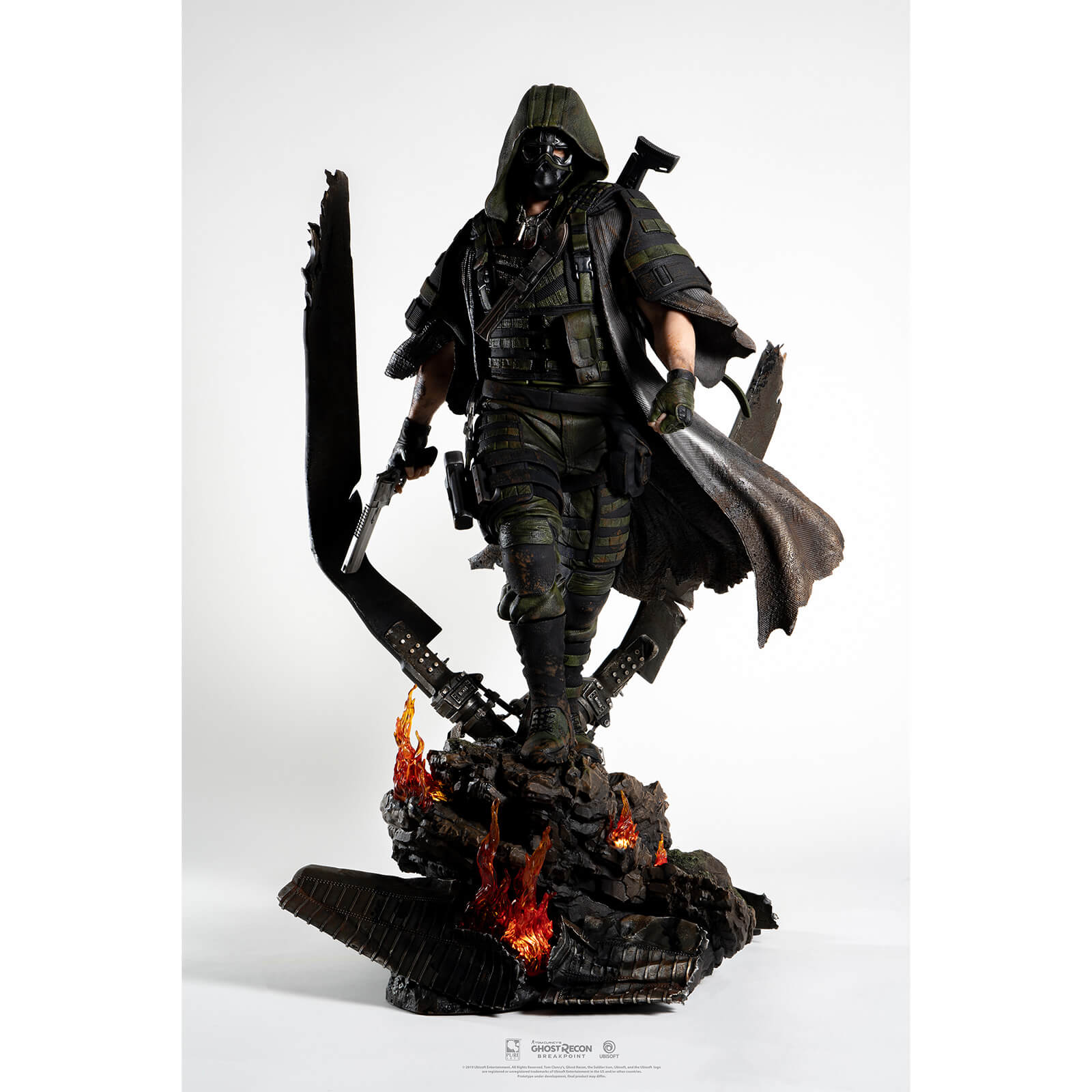 PureArts Tom Clancy's Ghost Recon Breakpoint Cole D. Walker 1:4 Scale ...