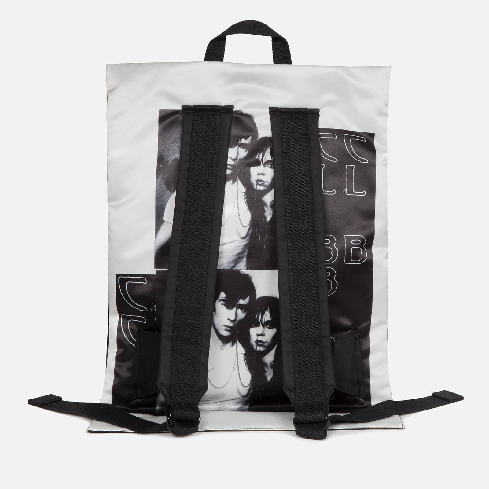 Eastpak Men's X Raf Simons Poster Padded Pak'R Backpack - Black | Coggles