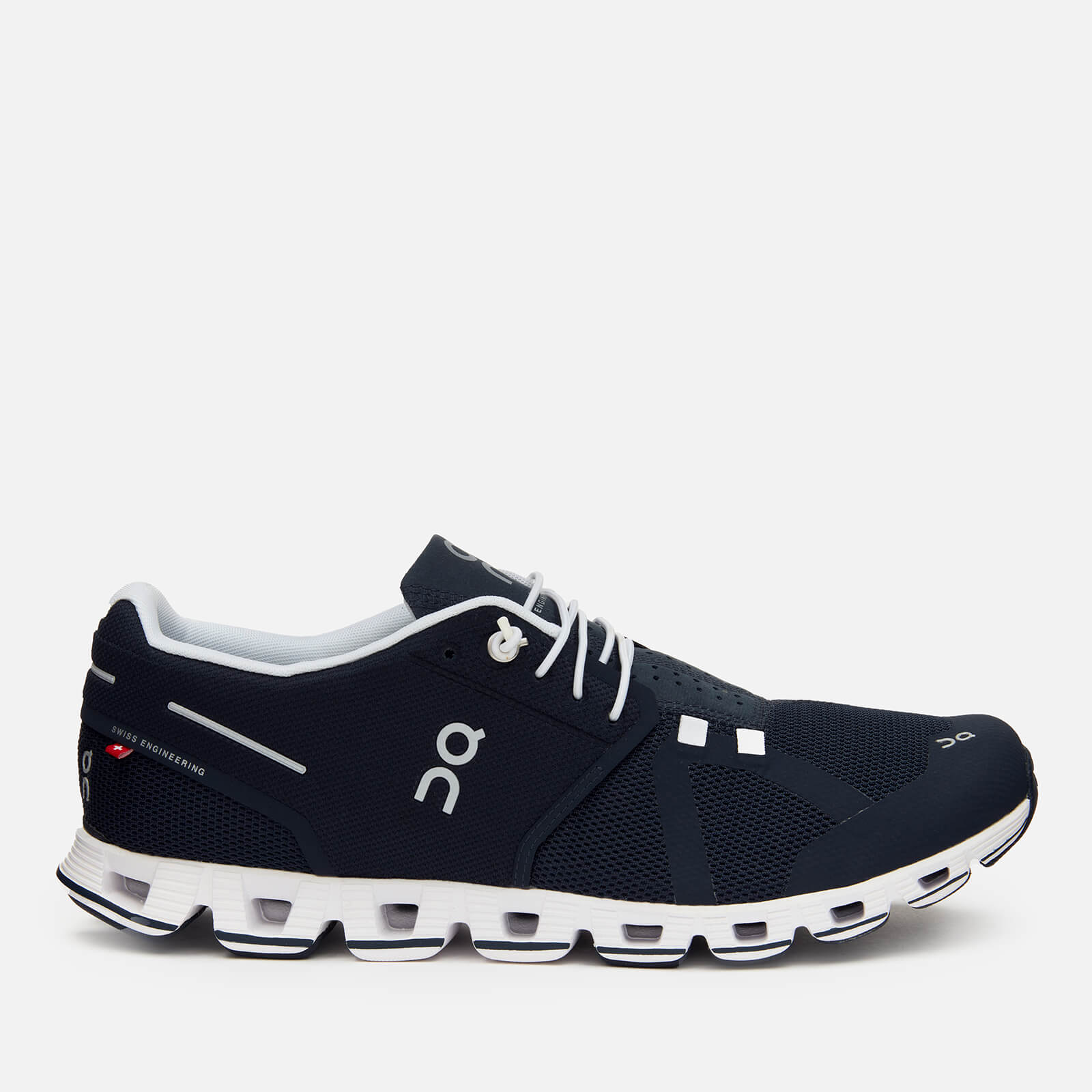 ON Men's Cloud Running Trainers - Navy/White - UK 7 | Coggles