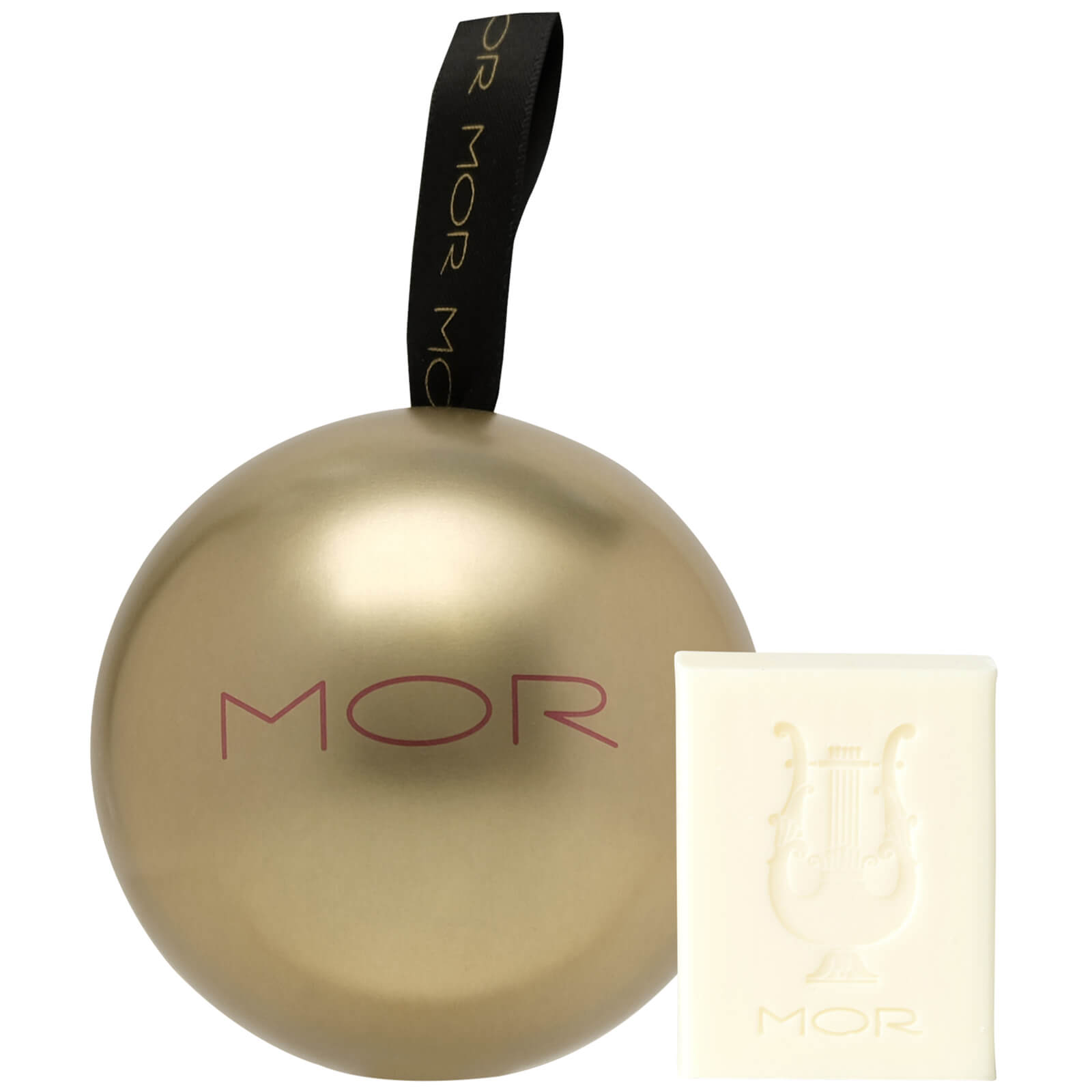 MOR Snow Gardenia Drop Bauble 100g | LOOKFANTASTIC