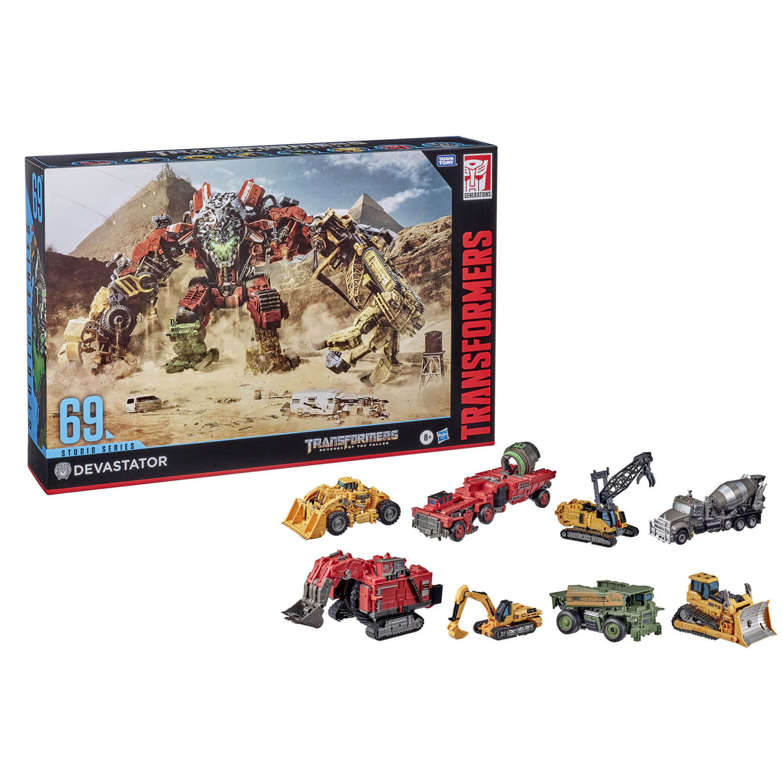 Hasbro Transformers Studio Series 69 Devastator Action Figure Set