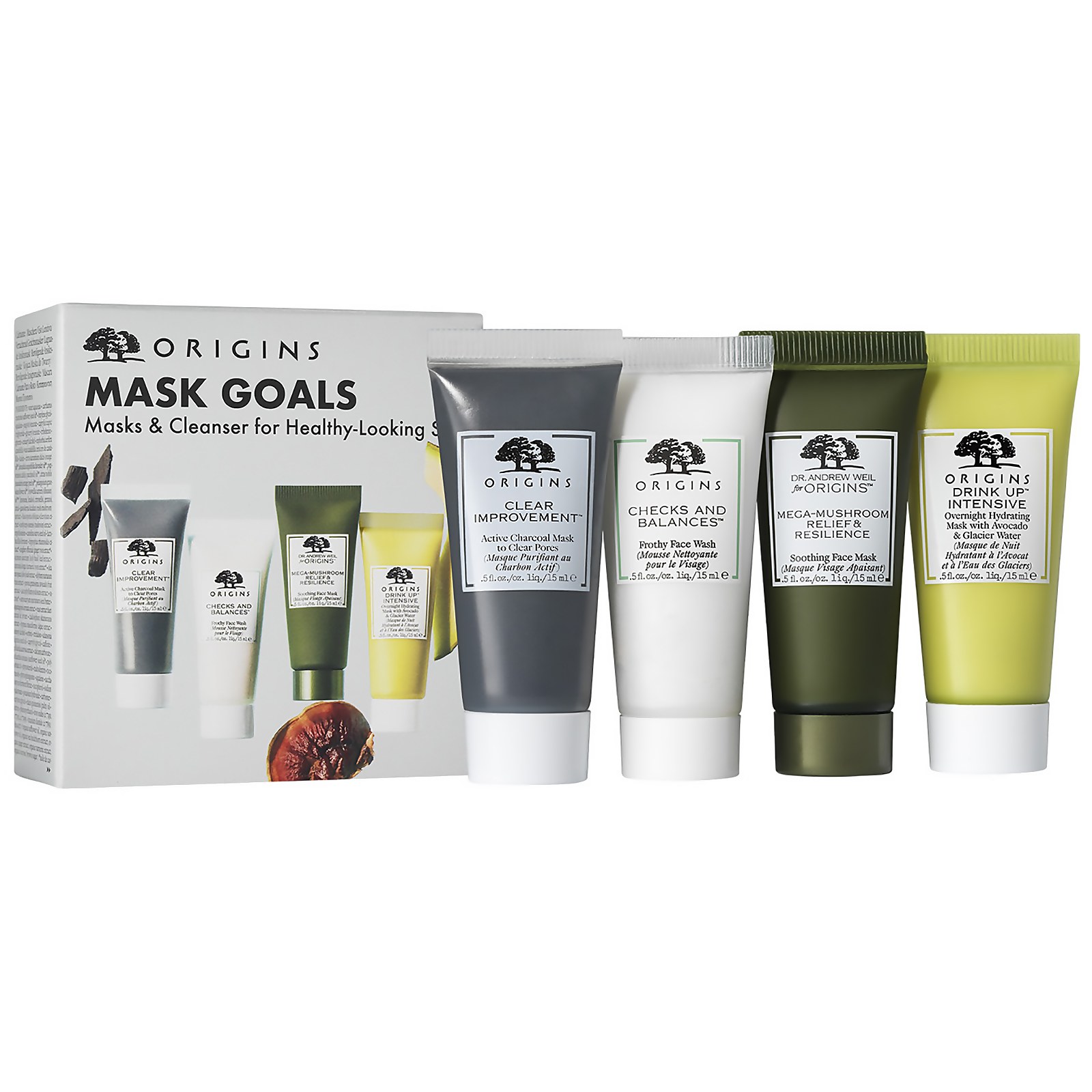 Origins Mask Goals Set (Worth £17.80) | LOOKFANTASTIC