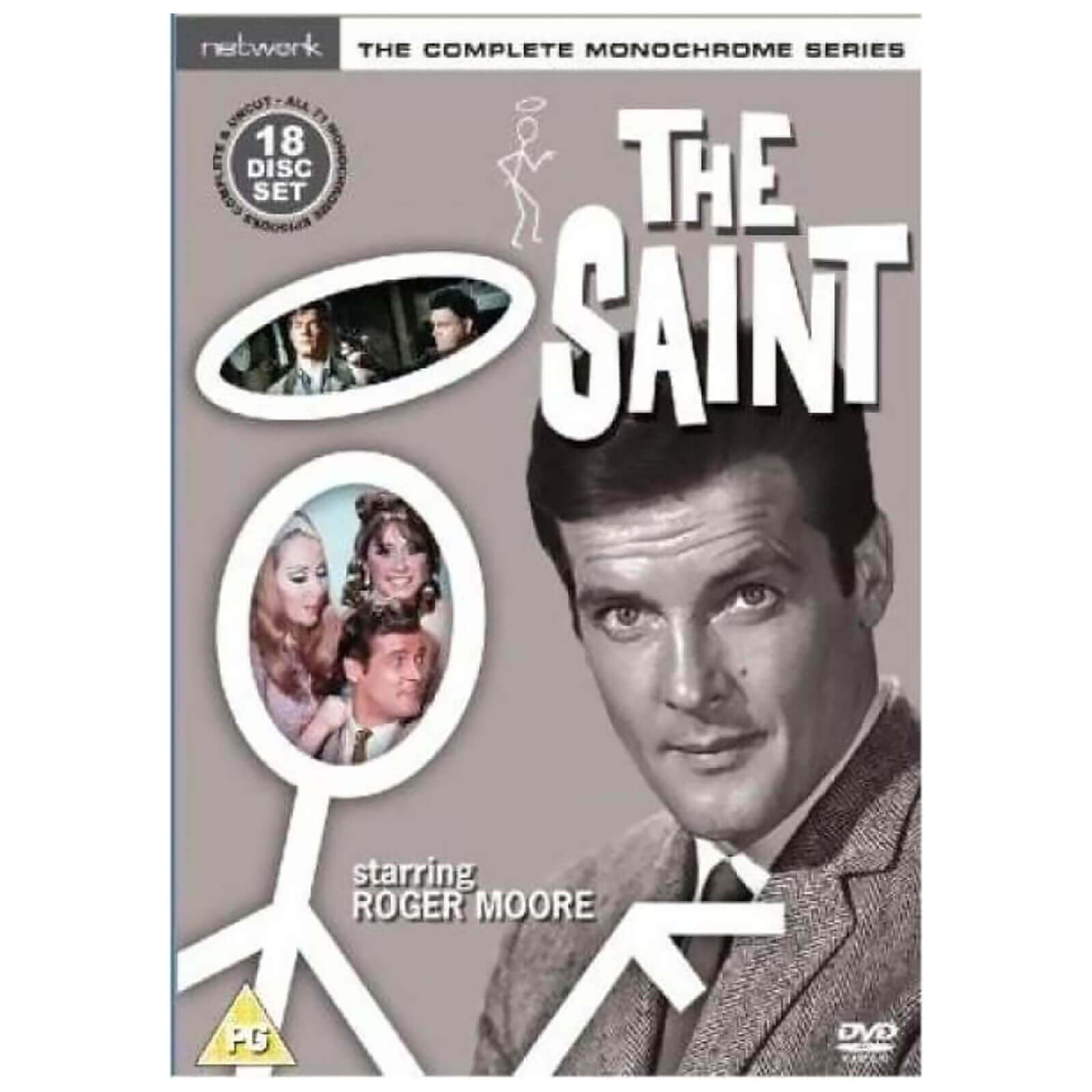 The Saint - The Complete Monochrome [18 Disc Box Set] | Zavvi UK