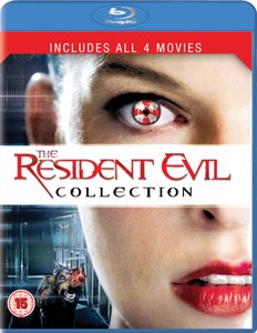 Resident Evil 1-4 Box Set Blu-ray - Zavvi UK