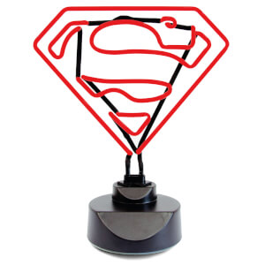 DC Comics Superman 30cm Wide Neon Light - IWOOT UK