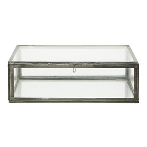 Nkuku Oni Glass Box - Small - Clear - IWOOT UK