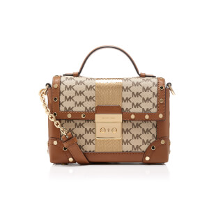 Michael kors cori trunk bag store