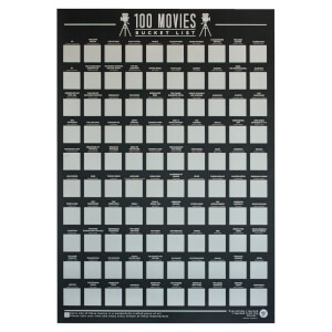 100 Movies Bucket List Poster - IWOOT UK