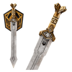 Thorin's Dwarven Sword Full Size Prop Replica - IWOOT UK