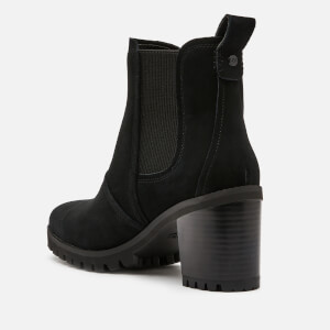 UGG Women s Hazel Waterproof Leather Heeled Chelsea Boots Black UK 3 Allsole