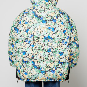 Stine Goya Elaina Floral-Print Recycled Shell Puffer Jacket Stine Goya Elaina Floral-Print Recycled Shell Puffer Jacket