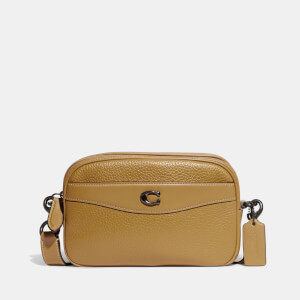 Coach Women's Soft Pebble Leather Camera Bag - Taupe