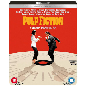 Pulp Fiction Limited Edition Steelbook (Includes Blu-ray) 4K | Zavvi ...