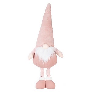 Pink Standing Gonk Christmas Decoration - 70cm | Homebase