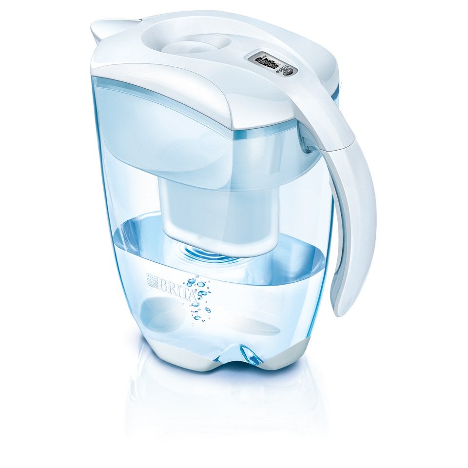 BRITA Elemaris Meter XL Water Filter Jug - White (3.5L) | Zavvi UK
