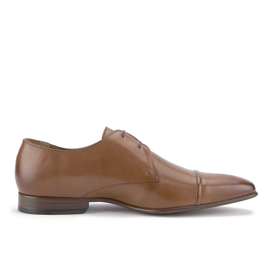 Paul Smith Shoes Men's Robin Leather Derby Shoes - Cuoio Tan Oxford ...