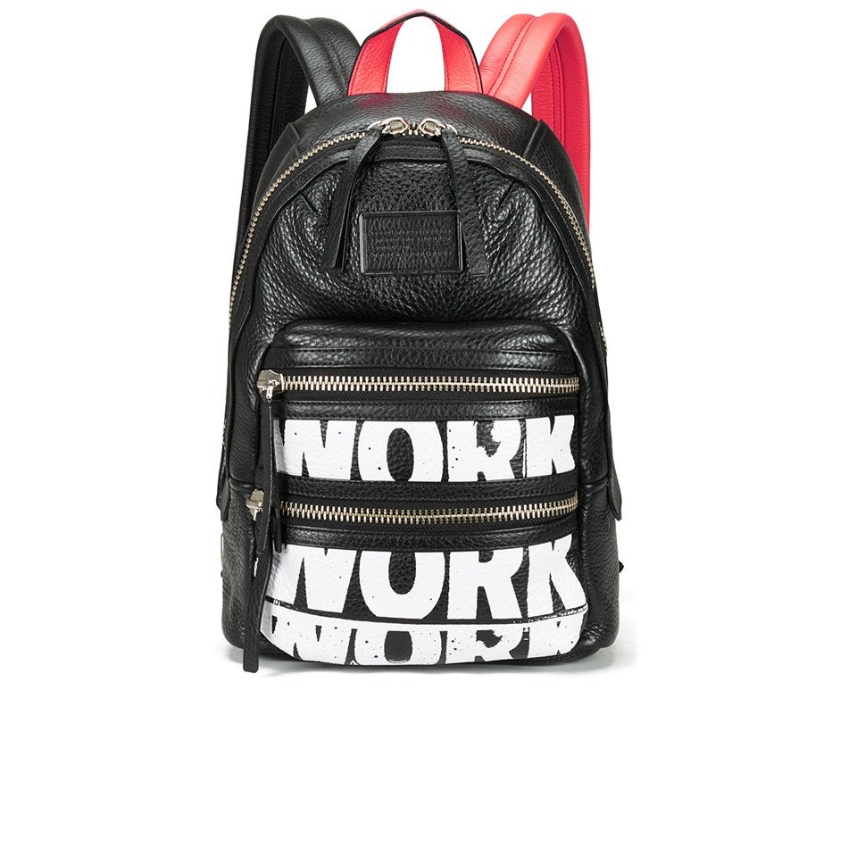 Marc by Marc Jacobs Women's Domo Biker DIY Backpack - Black Multi | Coggles