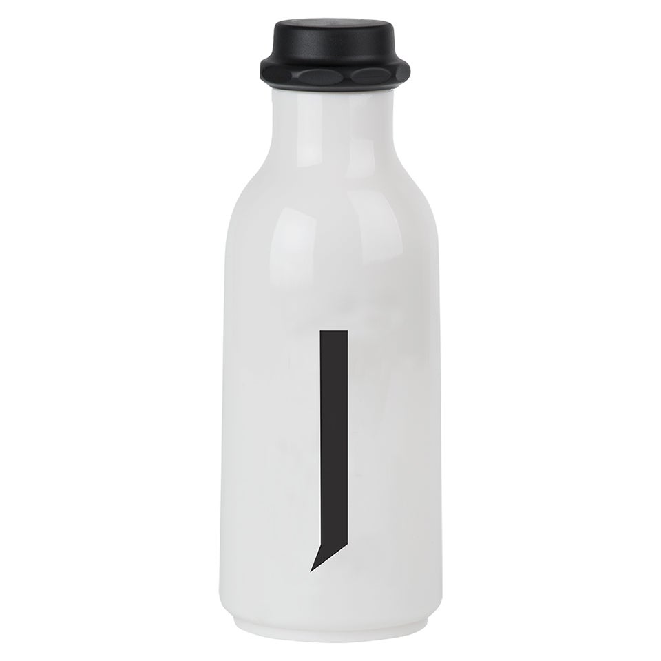 Design Letters Water Bottle - J | Coggles