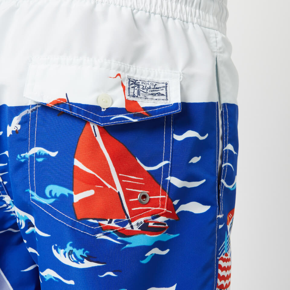 Polo Ralph Lauren Men's Traveler Printed Swim Shorts Polo Ralph Lauren Men's Traveler Printed Swim Shorts