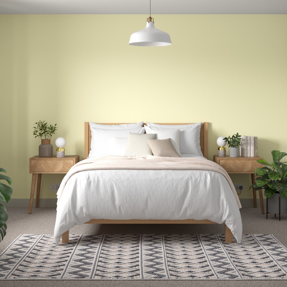 Dulux Light & Space Matt Emulsion Paint Lemon Spirit - 2.5L | Homebase