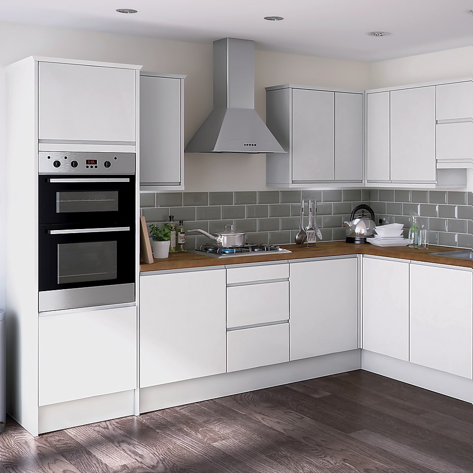 High Gloss Handleless Kitchen Doors | Cabinets Matttroy